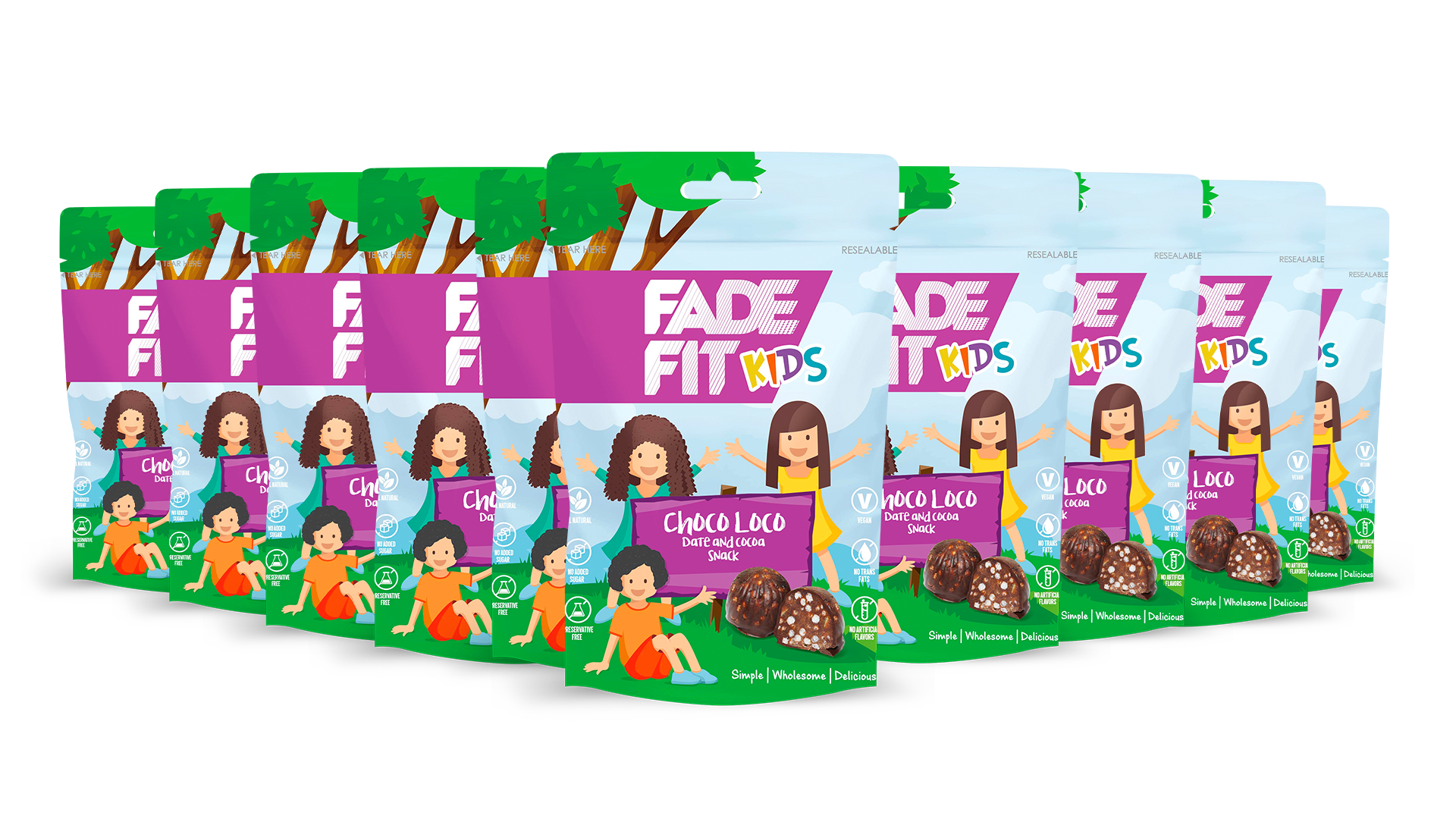 Fade Fit Choco Loco Kids Snacks