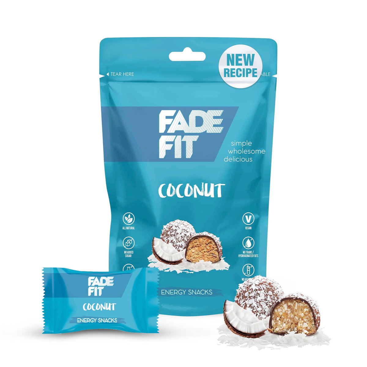 Fade Fit Coconut Energy Snacks