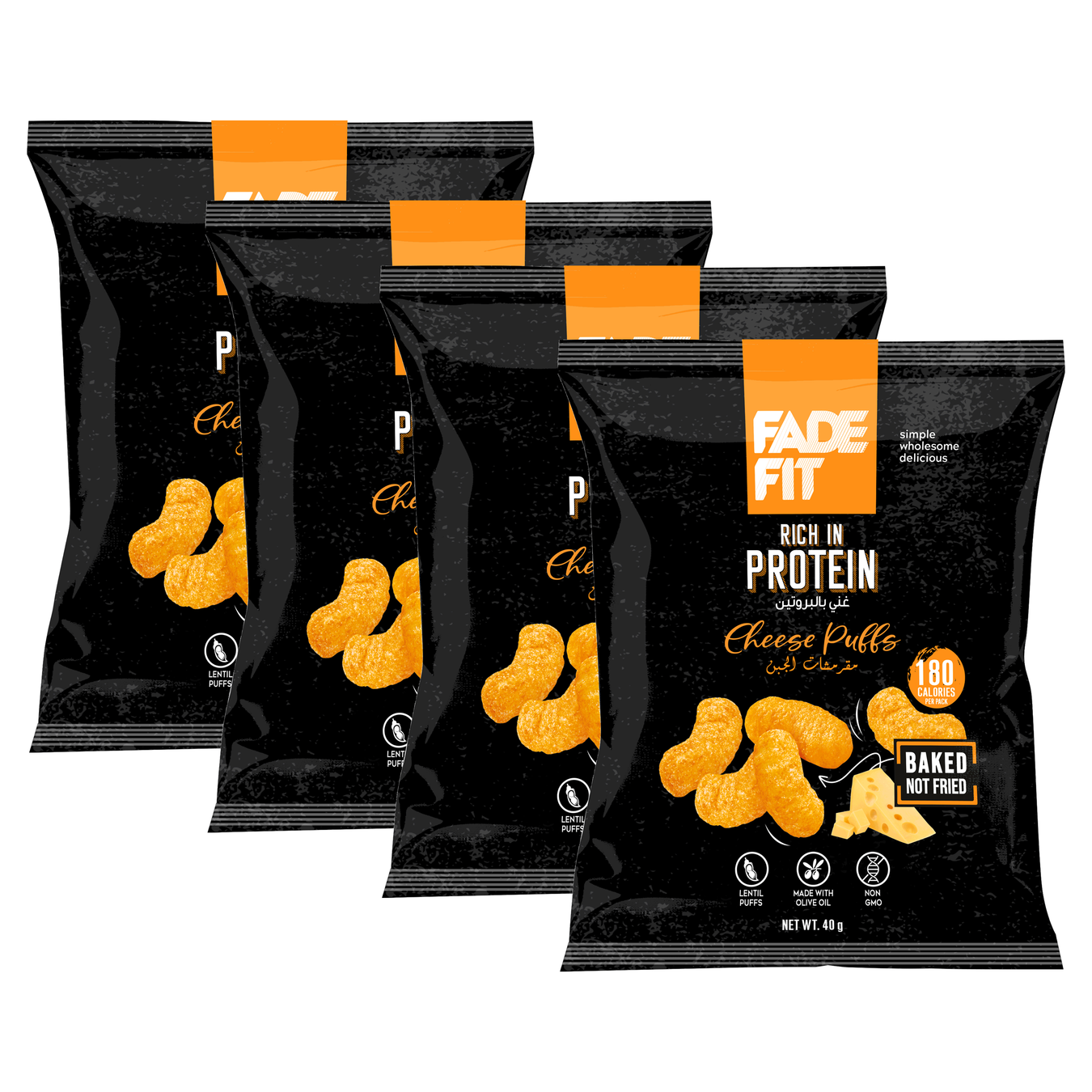 Buy Fade Fit Protein Puffs Online - Delivery in UAE