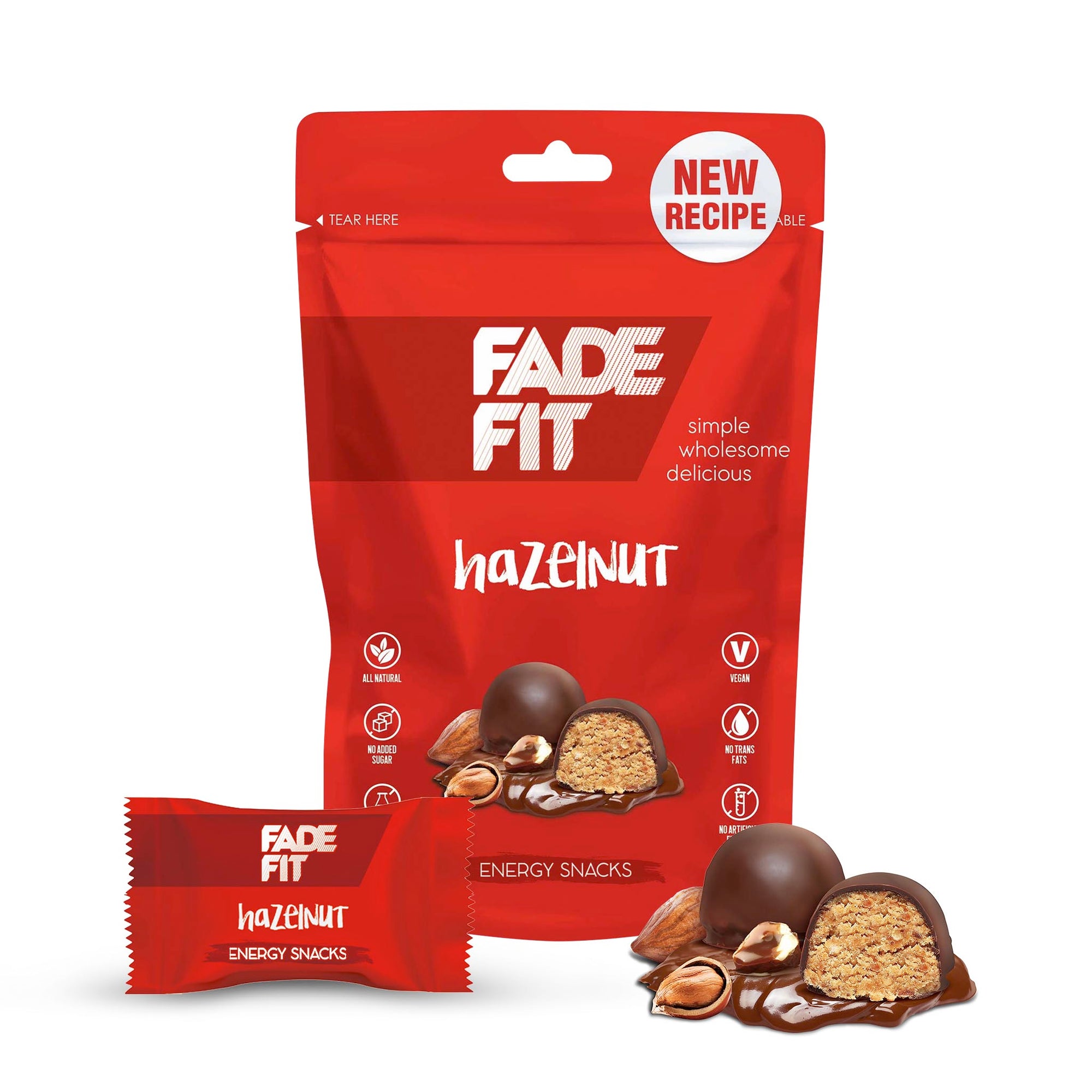 Fade Fit Hazelnut Energy Snacks